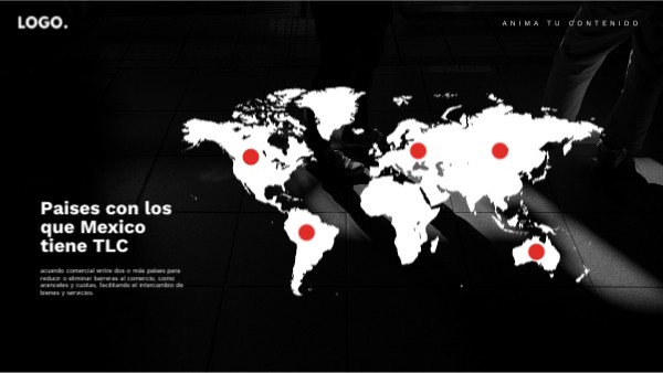 Paises con los que Mexico tiene TLC | Genially