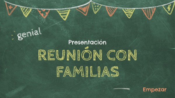 REUNIÓN CON FAMILIAS | Genially