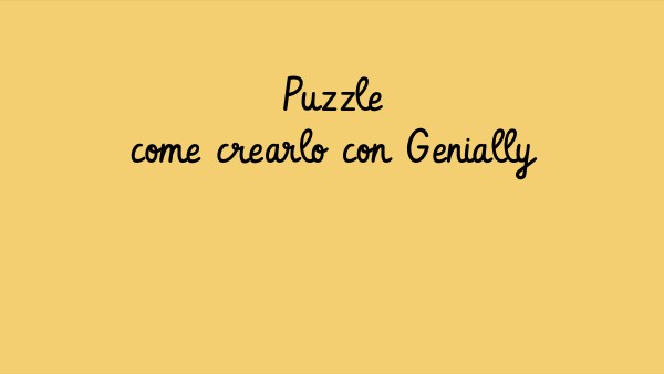 PUZZLE SISTEMA SOLARE | Genially