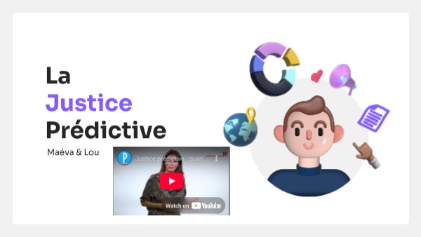 📄justice prédictive | Genially
