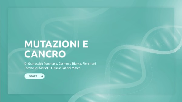 Mutazioni e cancro | Genially