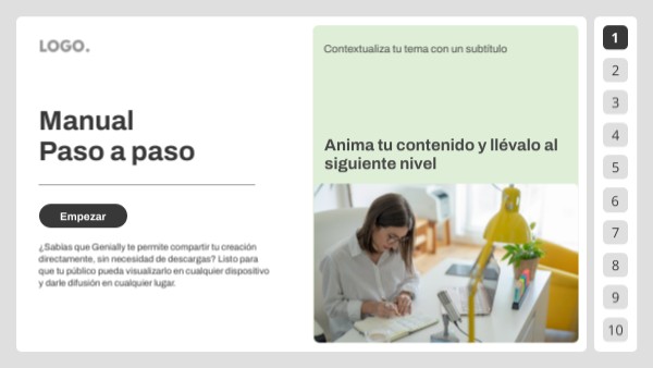 Manual paso a paso | Genially