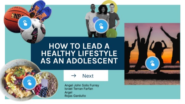 How to lead a healthy lifestyle as an adolescent | Genially