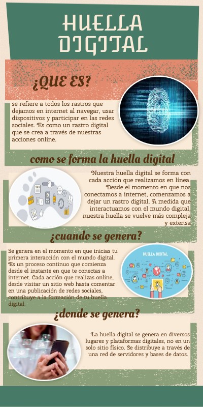 huella digital | Genially