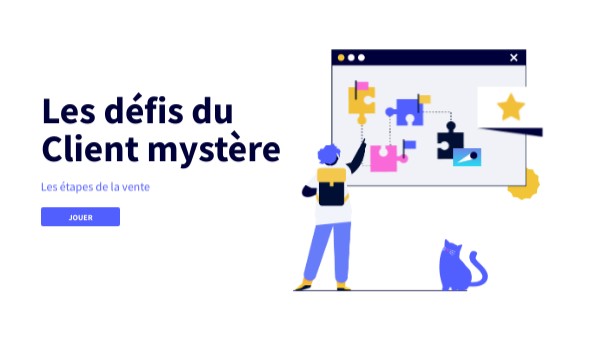 Les défis du Client mystère | Genially
