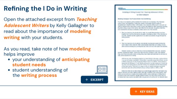 Refining the I Do in Writing | Genially