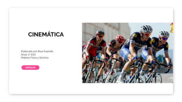 CINEMÁTICA 2º ESO | Genially