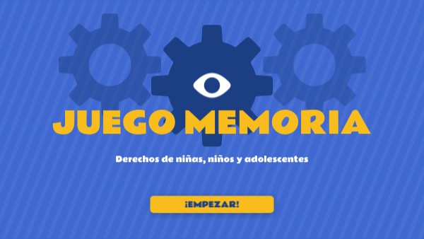JUEGO MEMORIA | Genially