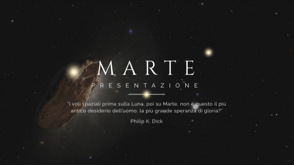 Marte, Il pianeta Rosso | Genially