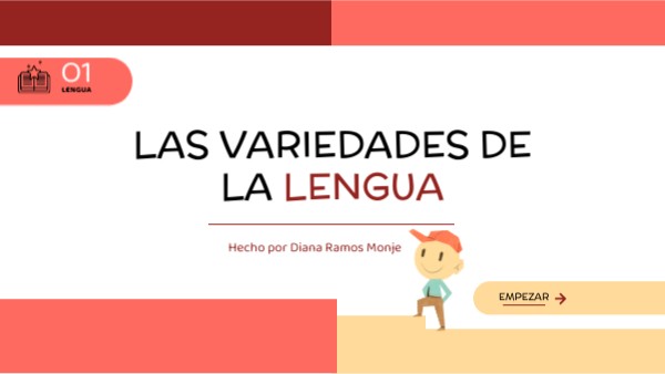 LAS VARIEDADES DE LA LENGUA | Genially