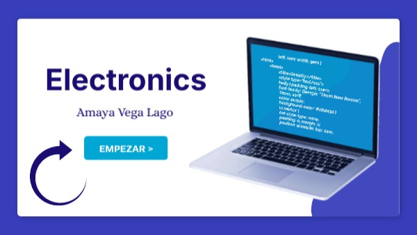 Electronics presentation | Genially