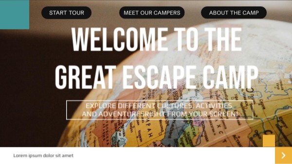THE GREAT ESCAPE CAMP | Genially