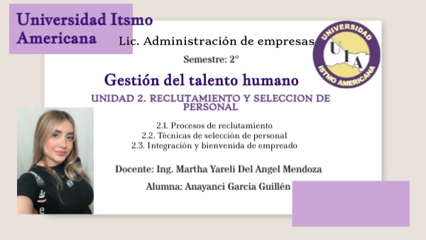 Universidad Itsmo Americana | Genially