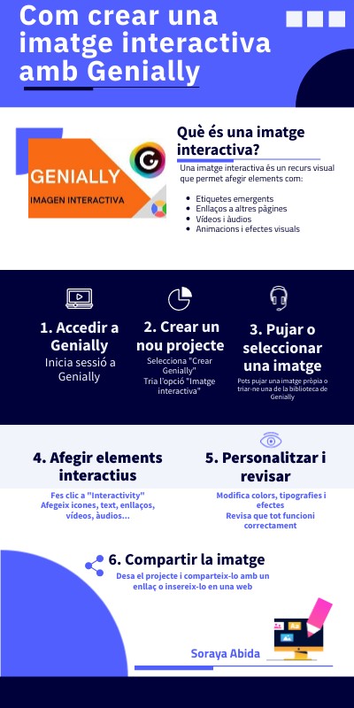 Com crear una imatge interactiva amb Genially | Genially