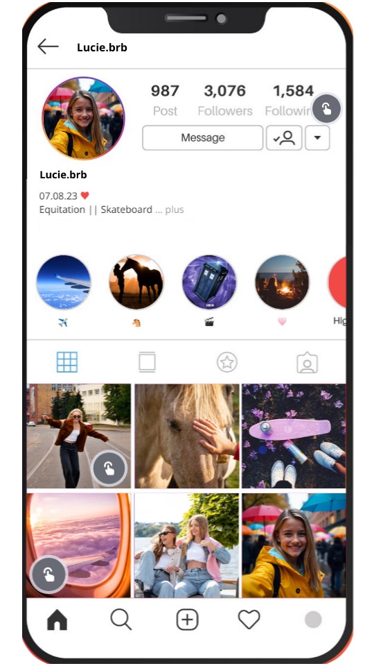 Compte instagram | Genially