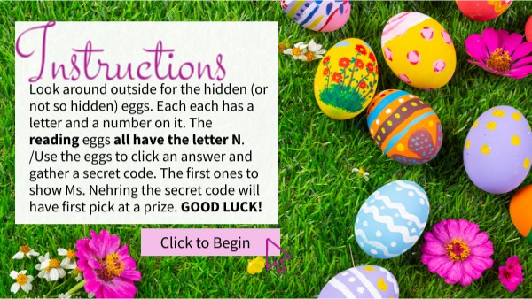 Egg Hunt : STAAR Review RLA | Genially