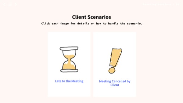 Client Scenarios 2 | Genially