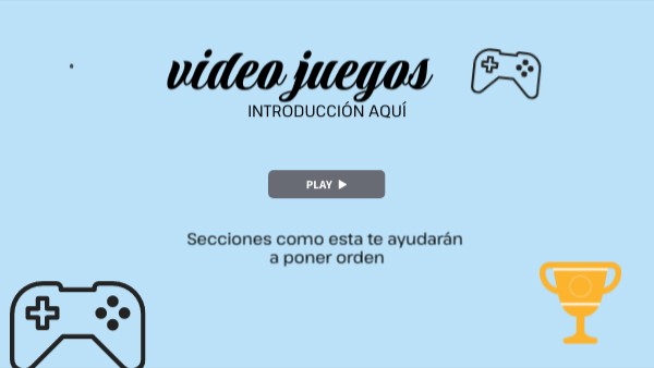 video juegos | Genially