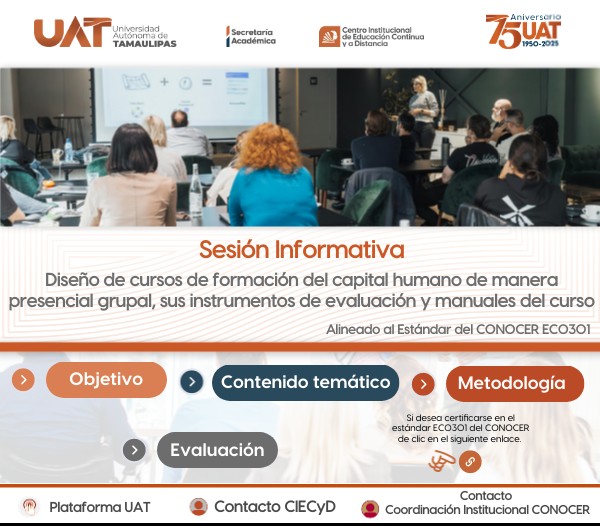 Sesión informativa EC0301 | Genially