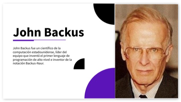 John Backus | Genially