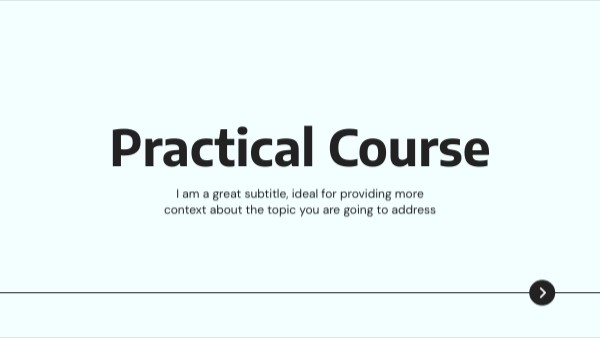 Practical Course | Genially