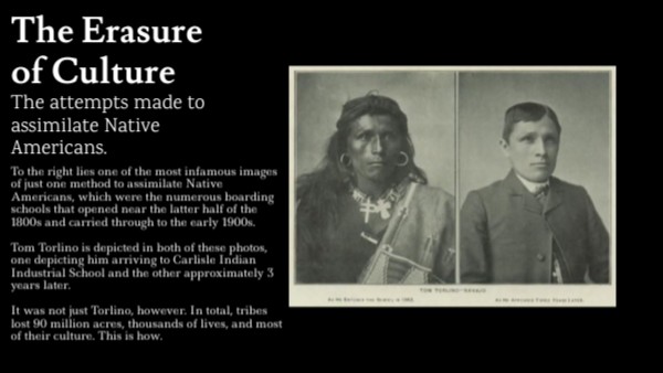 The Erasure of Culture | Genially