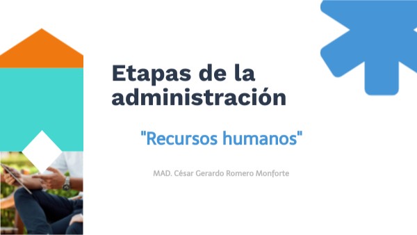 Etapas de la administración | Genially