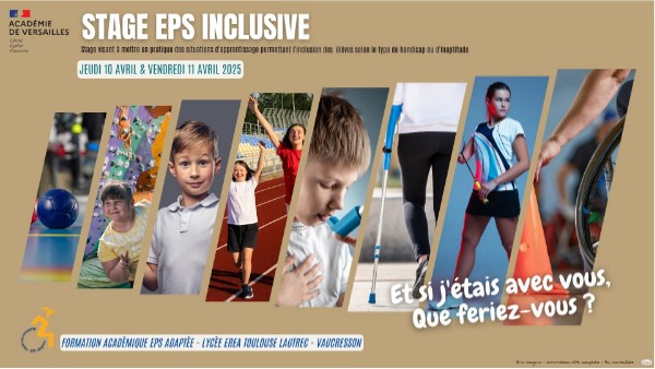 Présent° Stage EPS Adaptée 2025 en ligne | Genially