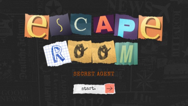 Escape game agent secret | Genially