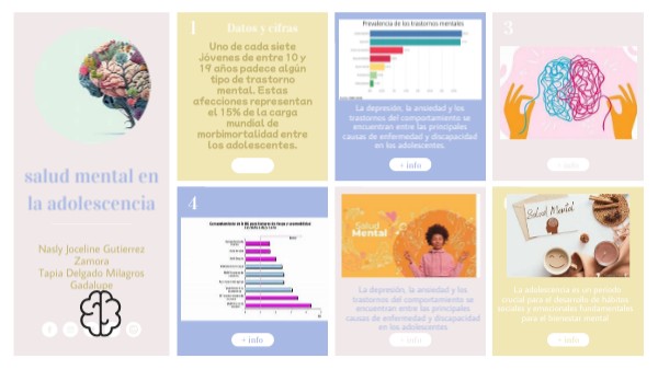 salud mental en la adolescencia | Genially