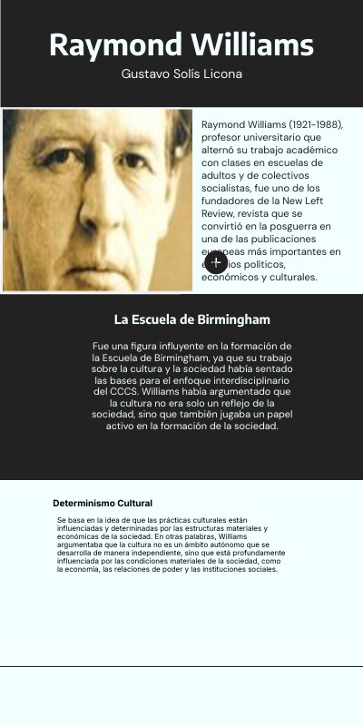 Raymond Williams | Genially