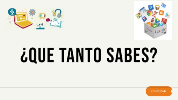 ¿que tanto sabes? | Genially