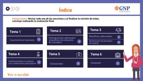 índice Personaliza | Genially