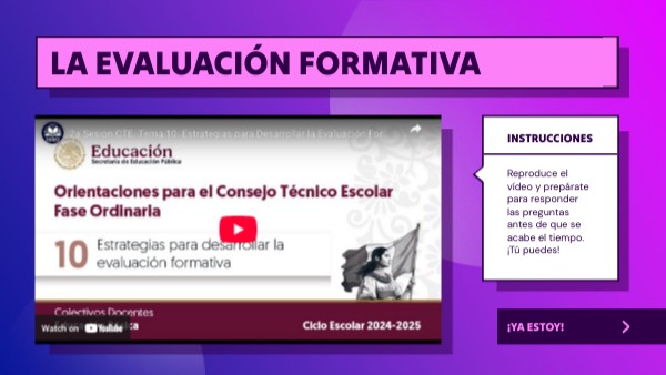 Evaluación formativa | Genially
