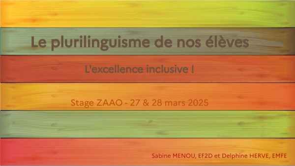 Le plurilinguisme de nos élèves | Genially