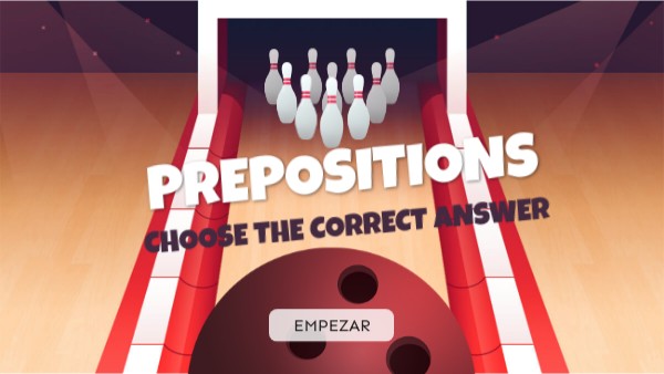 PREPOSITIONS | Genially