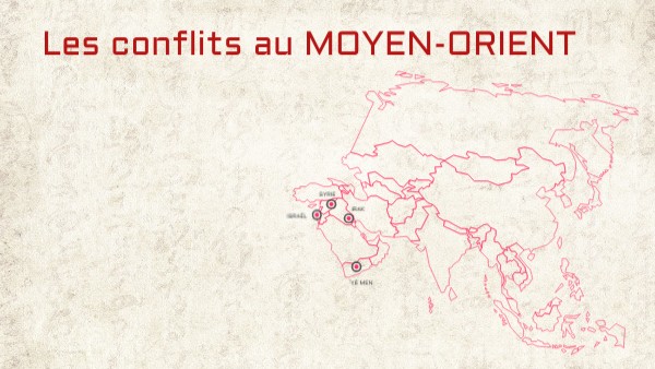 Les conflits au MOYEN-ORIENT | Genially