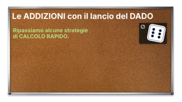 Le ADDIZIONI con il DADO | Genially