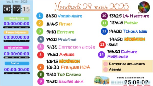 vendredi 28 mars 2025 | Genially