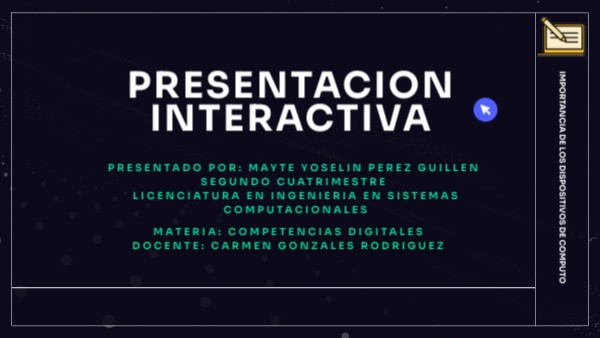 PRESENTACION INTERACTIVA | Genially