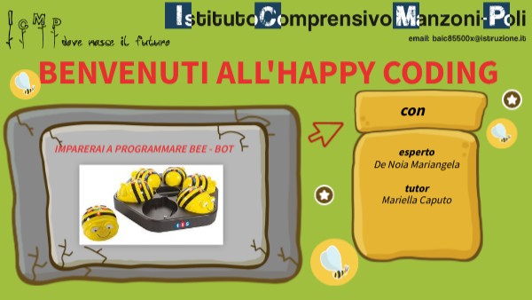 BENVENUTI ALL'HAPPY CODING "COZZOLI 27/O3/2025" | Genially