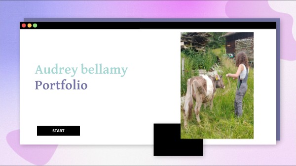 Audrey bellamy Portfolio | Genially