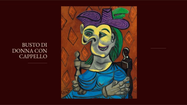 BUSTO DI DONNA CON CAPPELLO | Genially