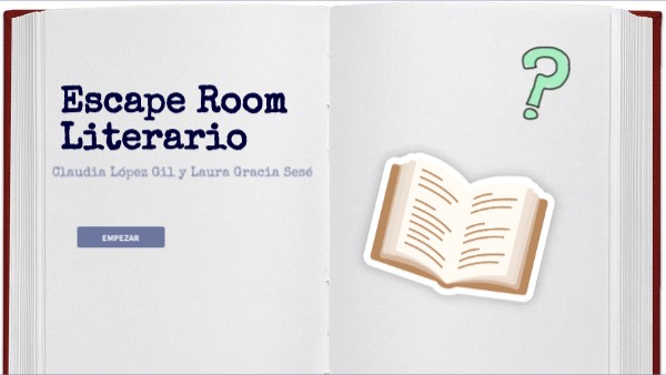 Escape Room Literario | Genially