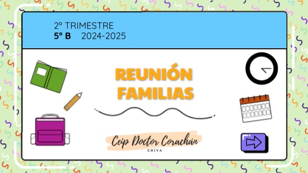 reunión familias | Genially