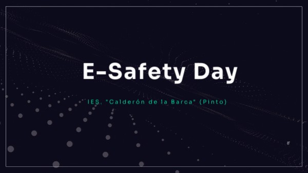 E-Safety Day | Genially