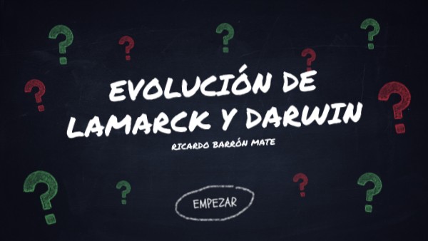EVOLUCIÓN DE LAMARCK Y DARWIN | Genially