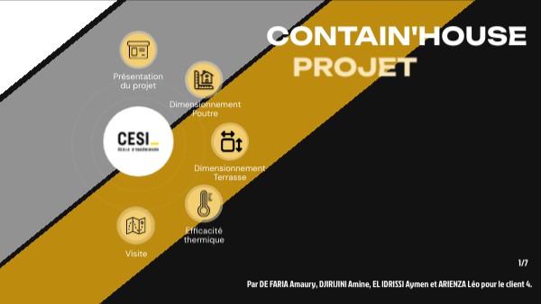 Contain'House | Genially