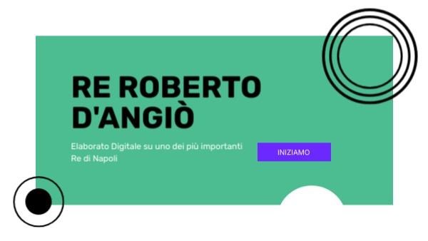 RE ROBERTO D'ANGIÒ | Genially