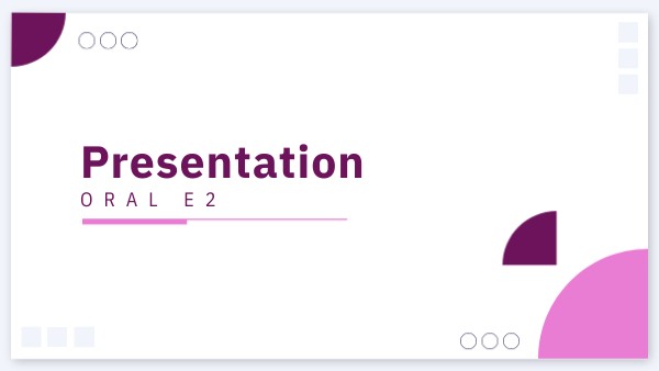 Presentation | Genially